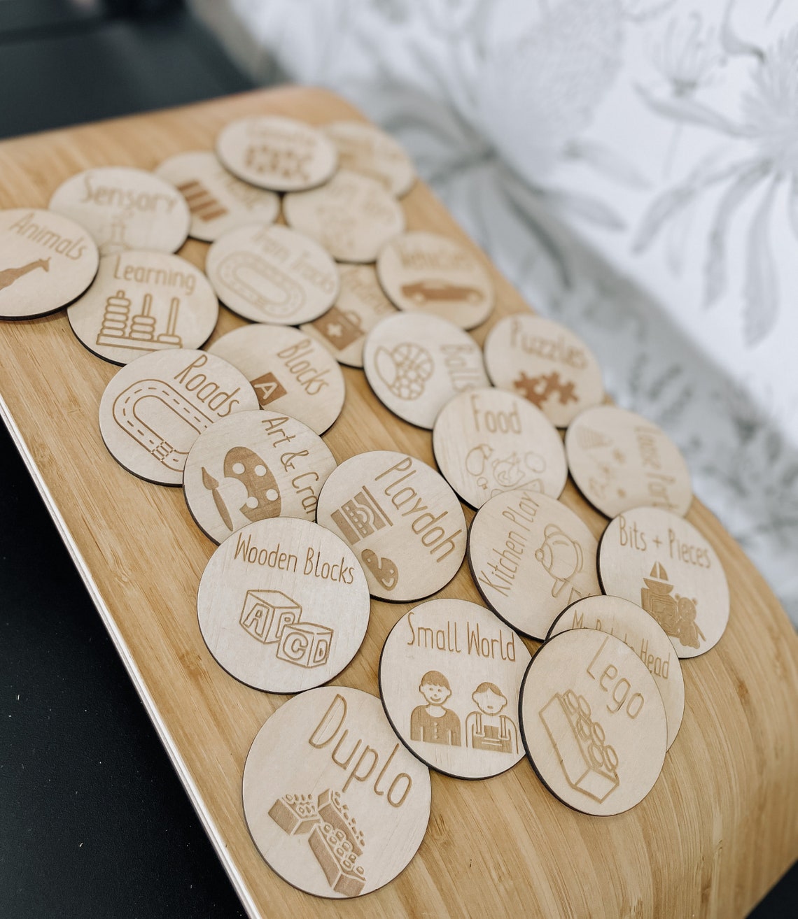 Playroom Wooden Toy Labels With Images Playroom Organisation - Etsy ...