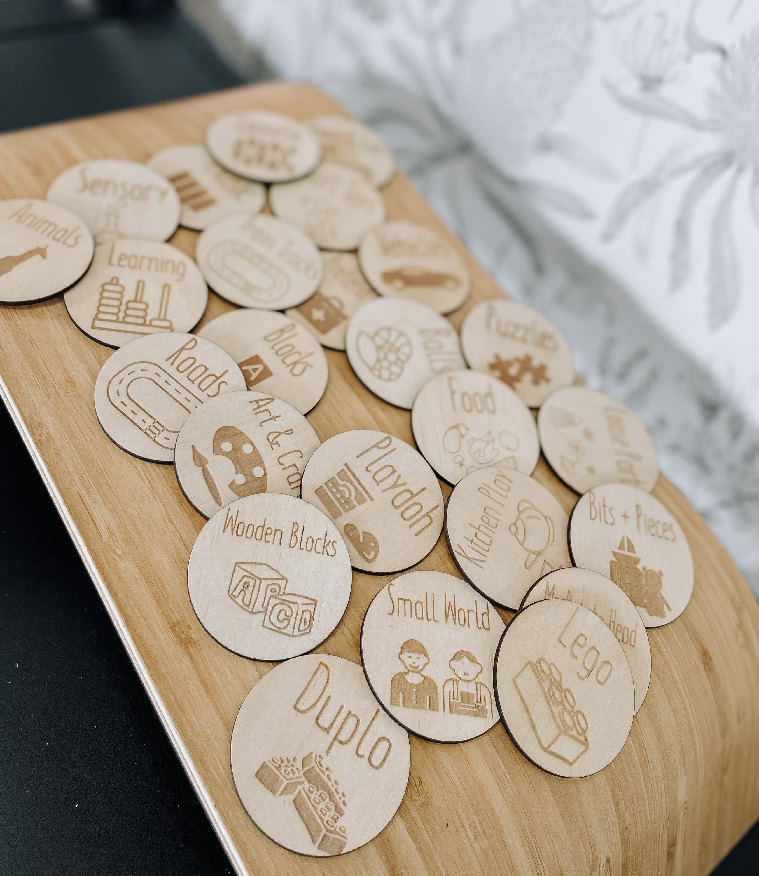 Playroom Wooden Toy Labels With Images Playroom Organisation - Etsy ...