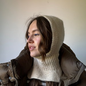 Angora Wool Balaclava With Open Face and Covered Neck 7 Colors to ...