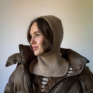 Angora Wool Balaclava With Open Face and Covered Neck 7 Colors to ...