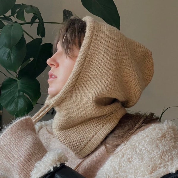 Wool Hood - Etsy