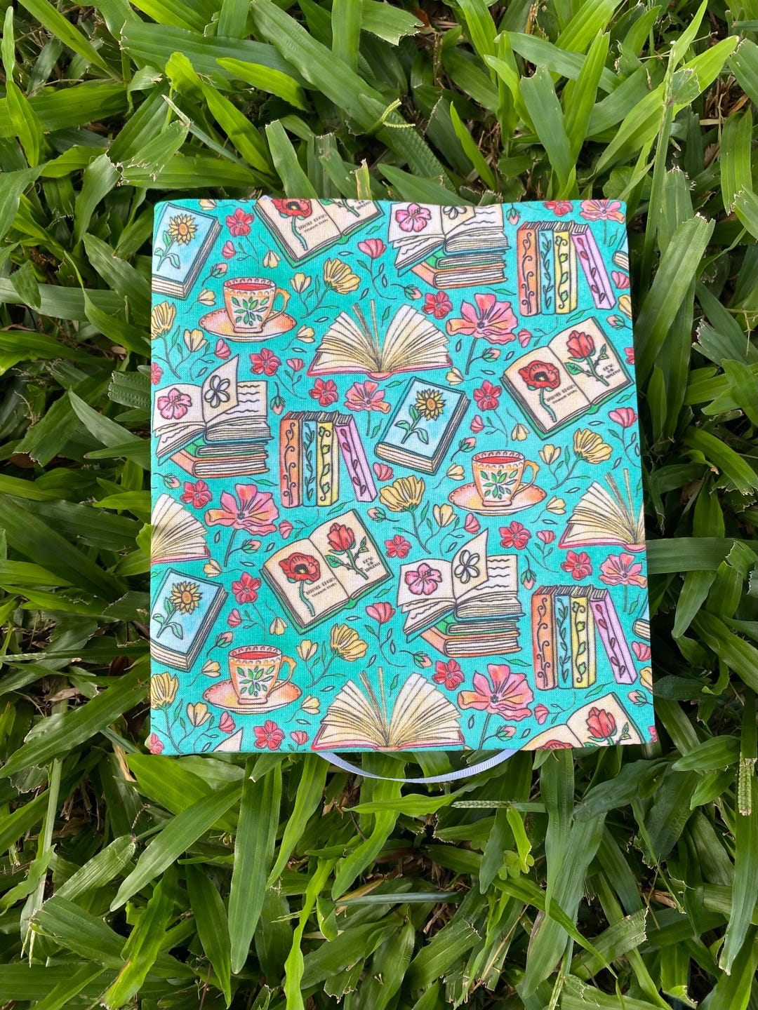 Book Lovers - Adjustable Book Cover - Fabric Book Cover - Adjustable ...