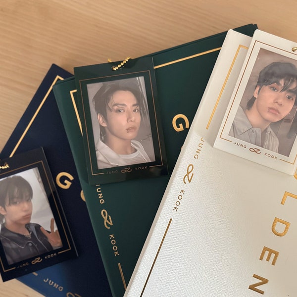 Jungkook Golden Photocard - Etsy