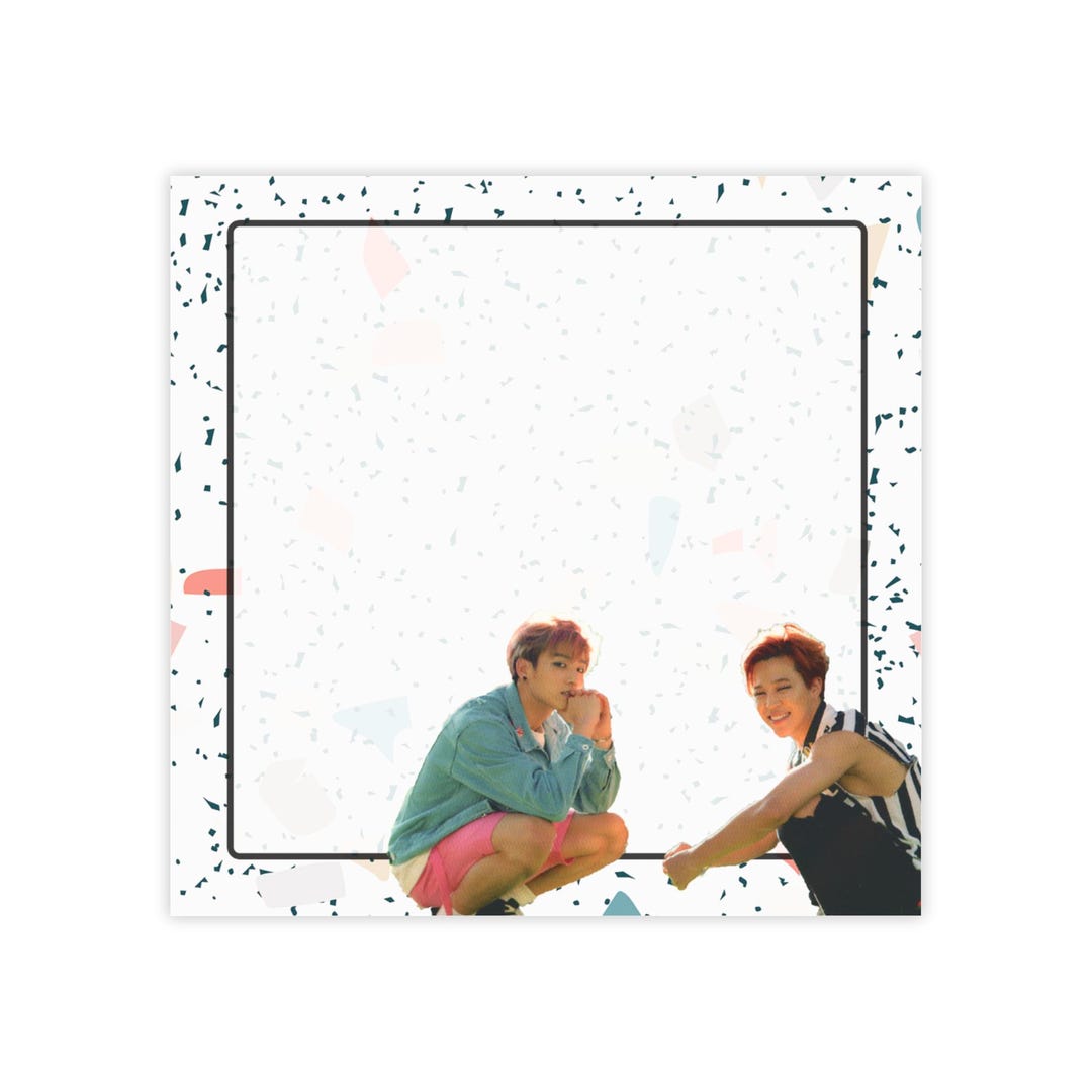 BTS Jimin & Jungkook Post-it® Note Pads - Kpop Stationery Set, Cute Fan ...