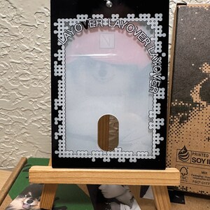 BTS V Layover Acrylic Photocard Holder Keychain - Etsy