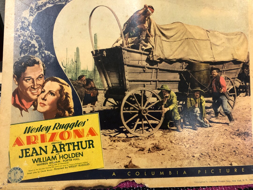 2 Vintage Western Movie Cards - Etsy