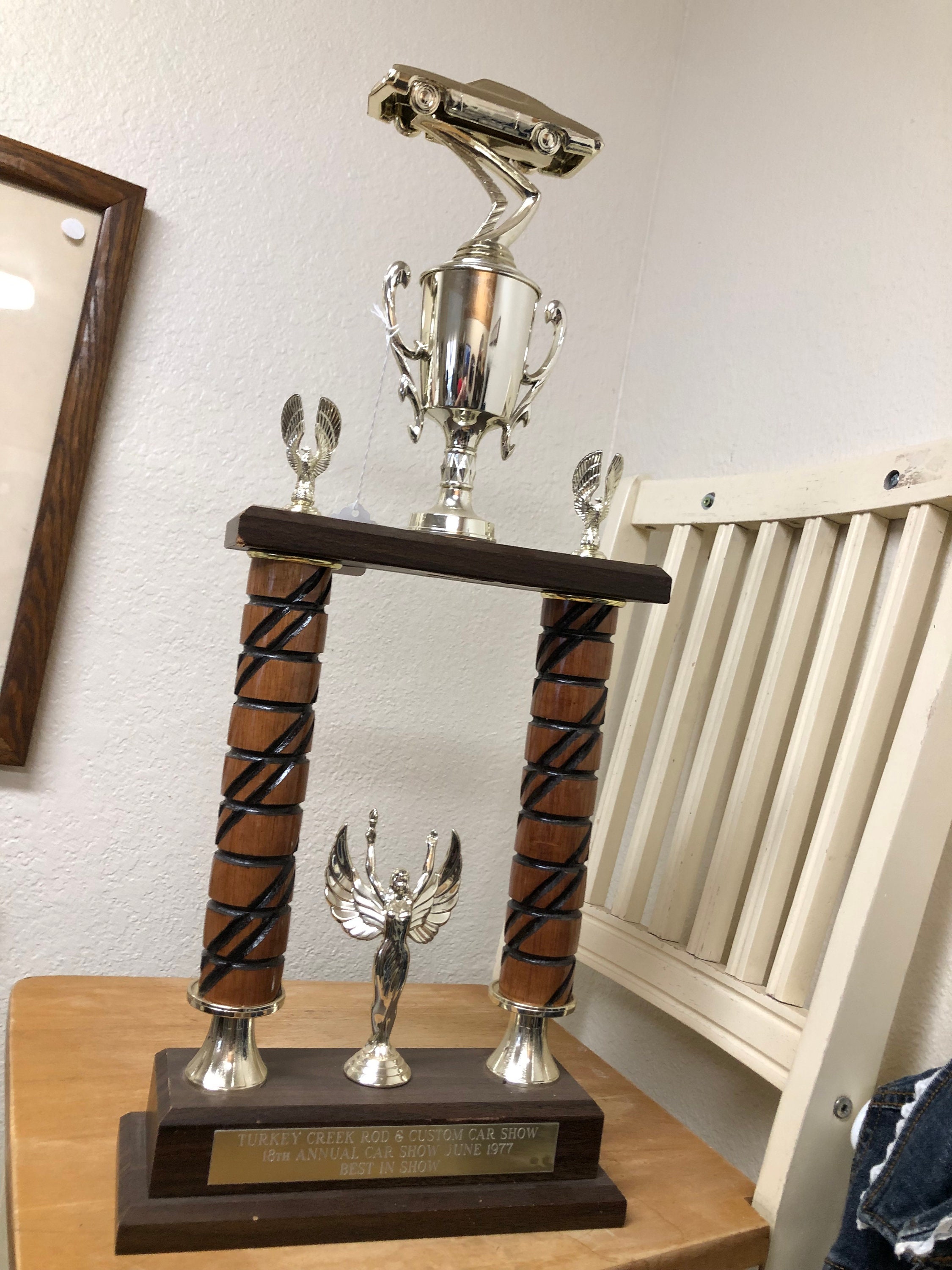 Vintage Best in Show Trophy - Etsy