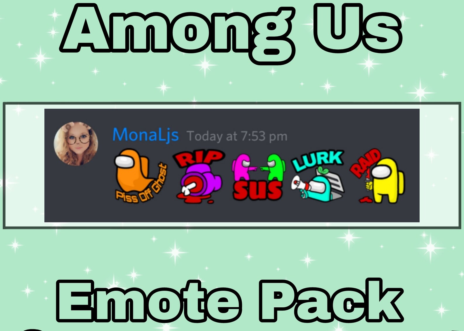 Among Us Emote/emotes Pack for Twitch and Discord - Etsy