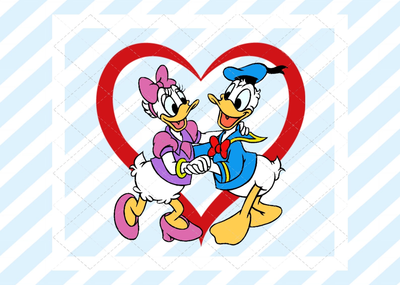 Donald and Daisy Duck Emotes - Etsy