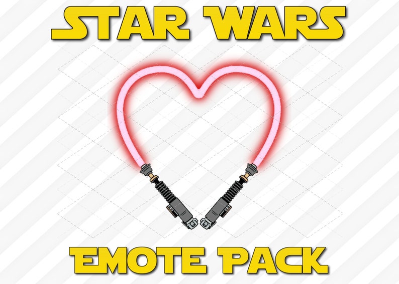 Star Wars Twitch/discord Emote Pack - Etsy