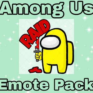 Among Us Emote/emotes Pack for Twitch and Discord - Etsy