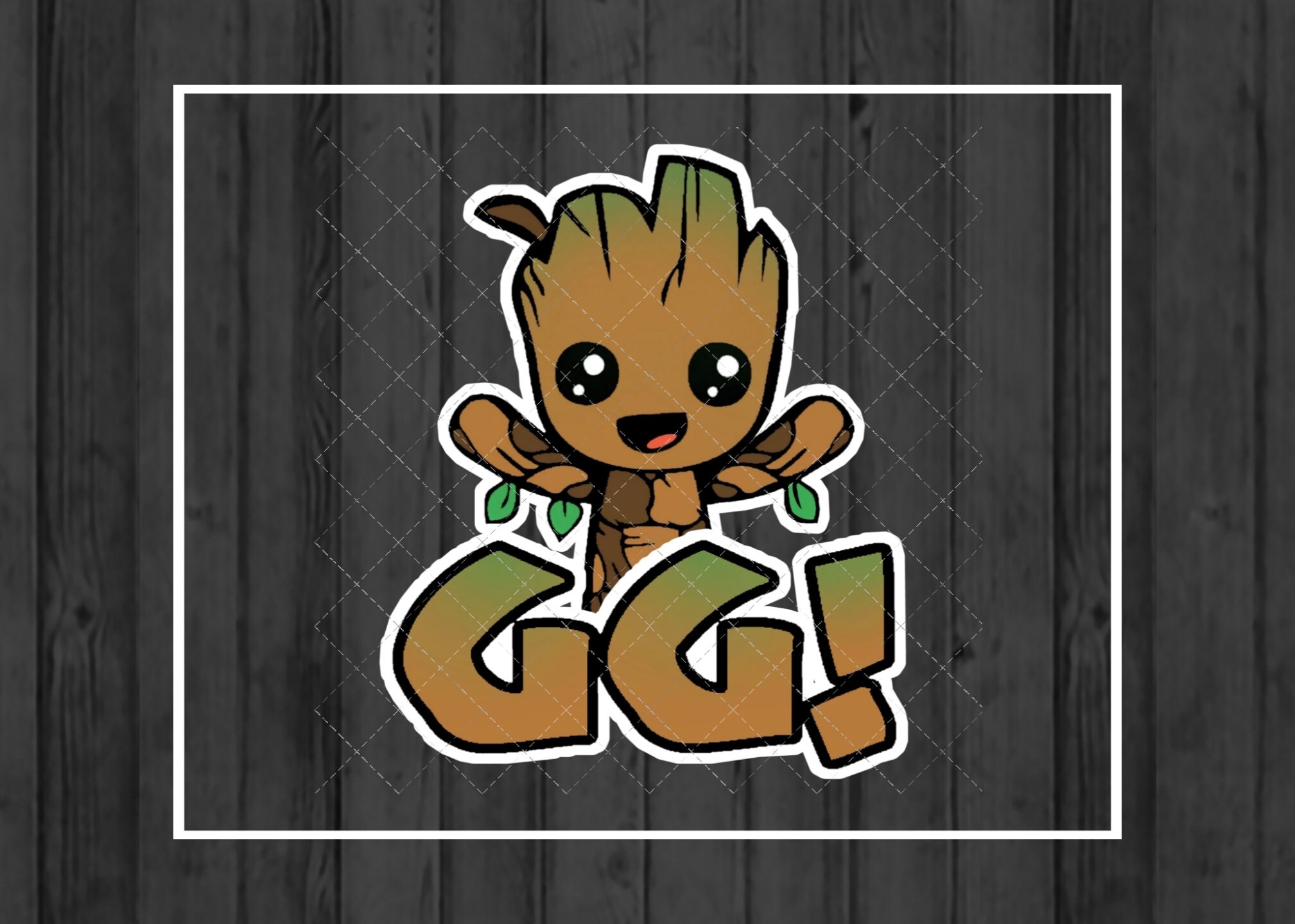 Marvel Groot Emote - Etsy