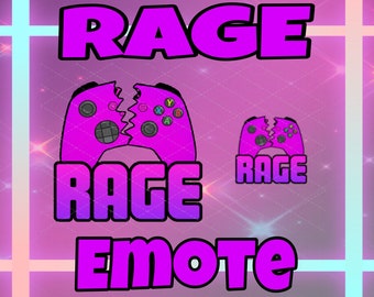 Twitch Rage Emote - Etsy