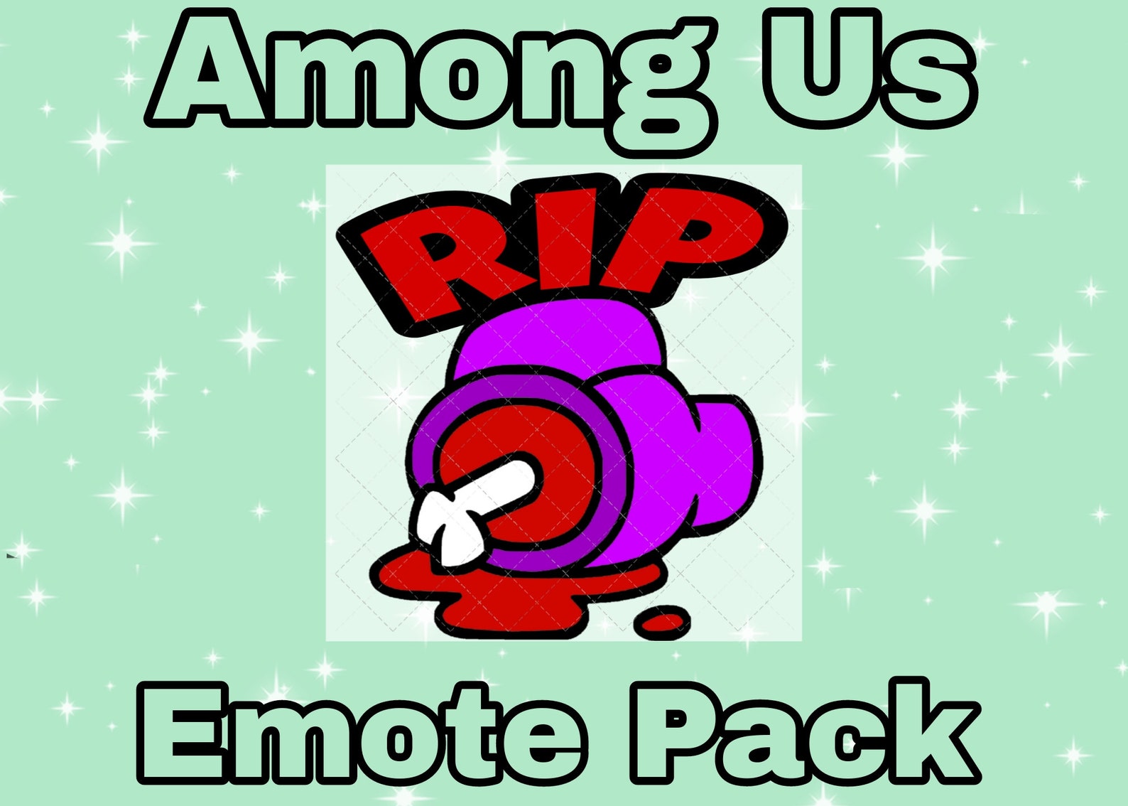 Among Us Emote/emotes Pack for Twitch and Discord - Etsy Finland