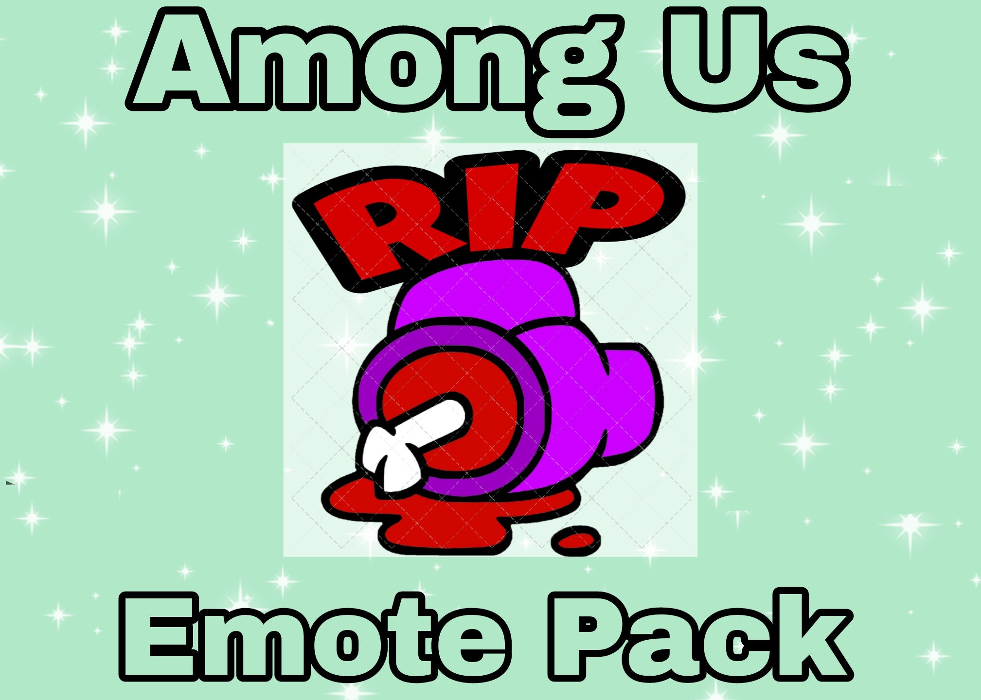 Among Us Emote/emotes Pack for Twitch and Discord - Etsy UK
