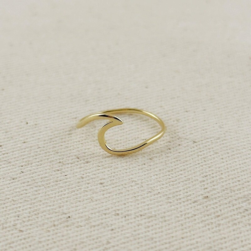 Wave Ring - Etsy