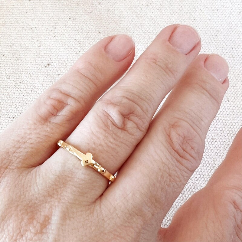 Rosary Ring - Etsy