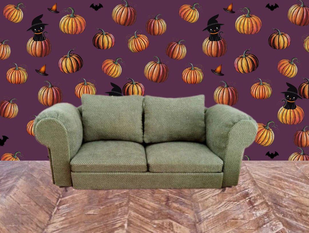 Miniature Wallpaper 1:12, Printable Wallpaper for a Dollhouse ...