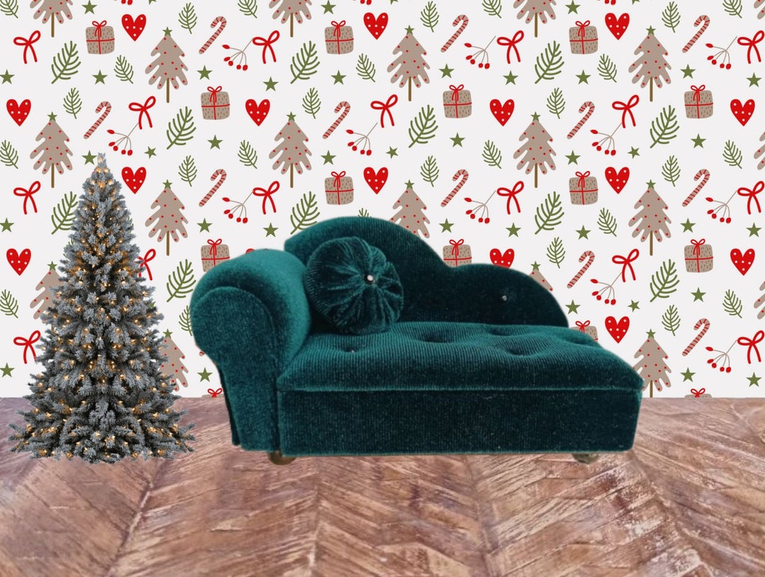 Miniature Wallpaper 1:12, Printable Wallpaper for a Dollhouse ...
