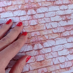 Miniature Wallpaper 1:12, Printable Wallpaper, Dollhouse Wallpaper ...