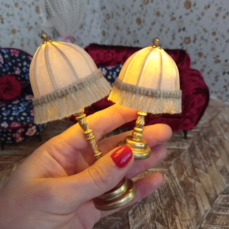 Miniature Lamp - Etsy
