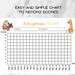 Kids Learning Progress Chart Printable Learning Progress Chart Children ...