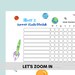 Kids Summer Study Schedule Printable Kids Schedule Daily Learning ...