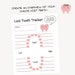 Kids Lost Tooth Tracker in Pink Children's Lost Tooth Chart Lost Tooth ...