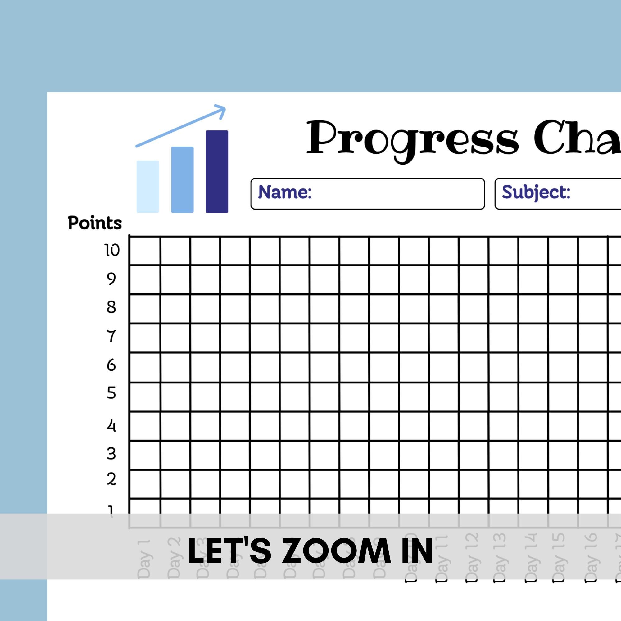 Printable Kids Learning Progress Chart: Homeschool Tracker (instant ...