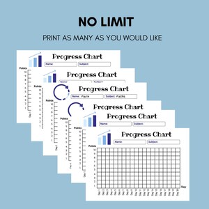 Printable Kids Learning Progress Chart: Homeschool Tracker (instant ...