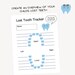 Kids Lost Tooth Tracker in Blue Children's Lost Tooth Chart Lost Tooth ...