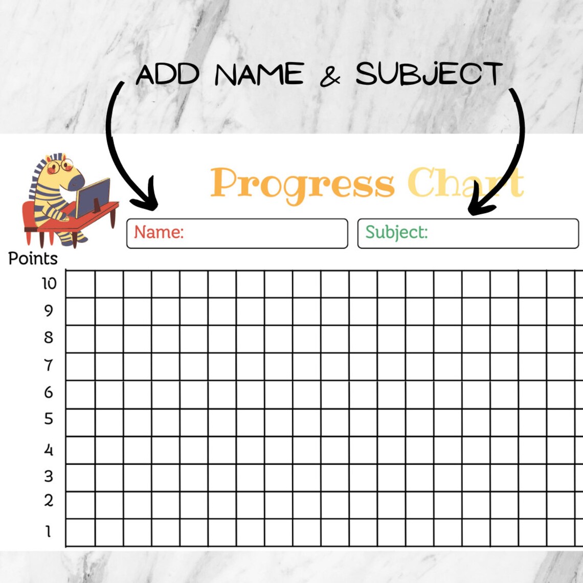 Kids Learning Progress Chart Printable Learning Progress Chart Children ...