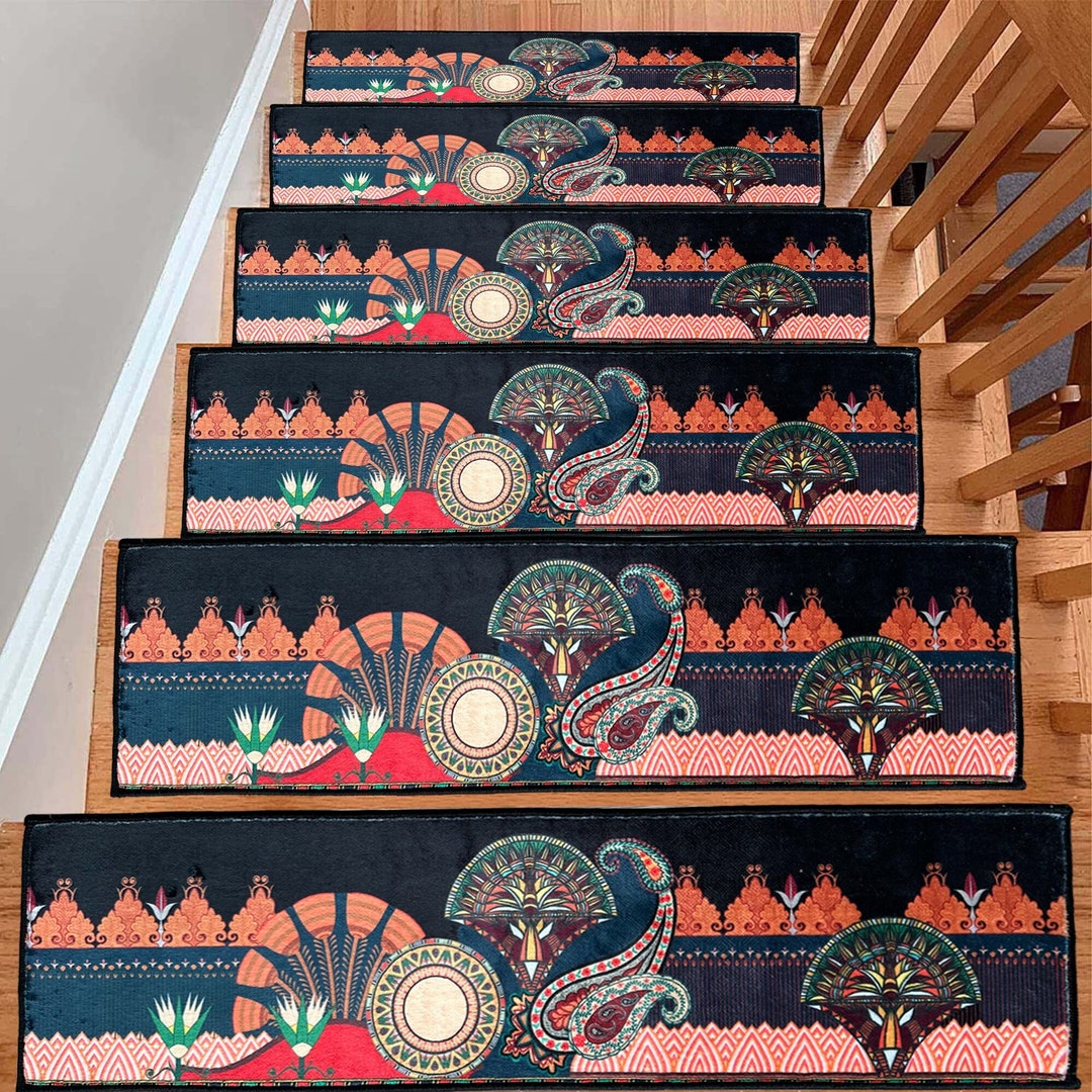 Ancient Egyptian Stair Treads Rug Stair Runner Rug Egyptian - Etsy