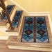 Custom Size Diamond Stair Runner Rug - Traditional Geometric Stair ...