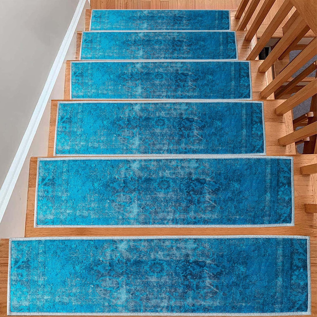 Traditional Stair Rug, Stair Treads Rug, Non-slip Backing Rug, Machine ...