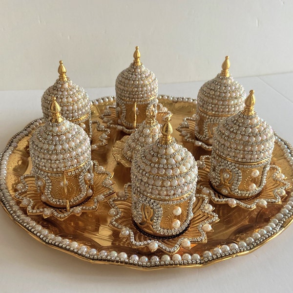 Arabic Coffee Set With Tray - Etsy