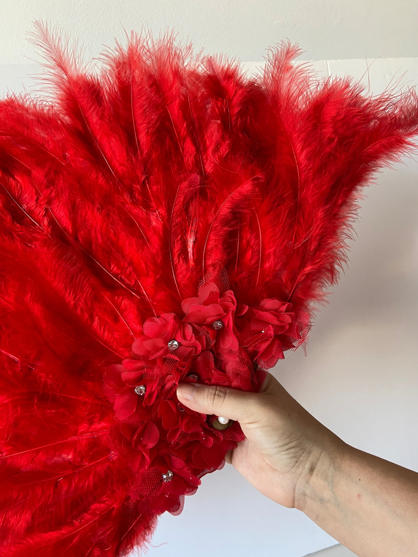 Red Wedding Hand Fans: Personalized Party Favors - Etsy