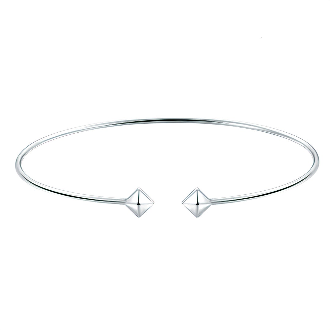 Solid Platinum Bangle Pt950 Bangle Minimalist Platinum Bangle With ...