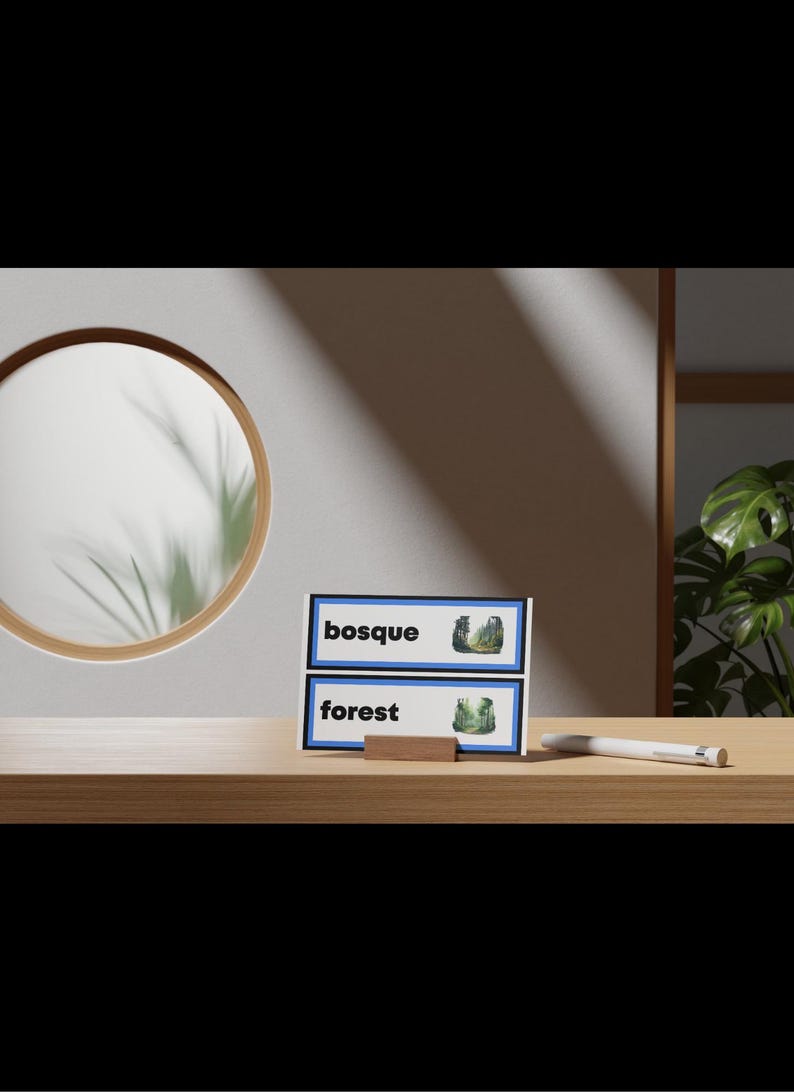 Printable Spanish Travel Flashcards – 50 Vocabulary Cards – Beginner ...