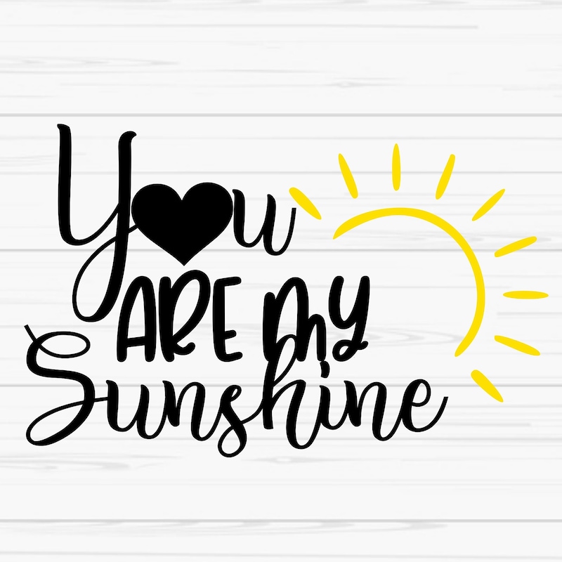 Sunshine Svg - Etsy