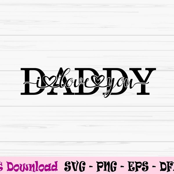 I Love You Dad Sign - Etsy