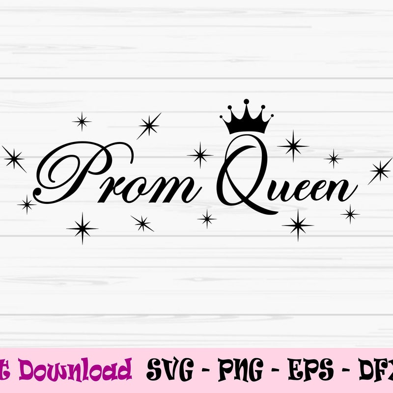 Prom Queen Template - Etsy