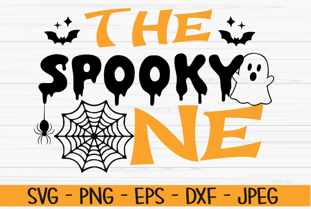 The Spooky One Svg, Halloween Svg, First Birthday Svg, Baby Kids Svg ...