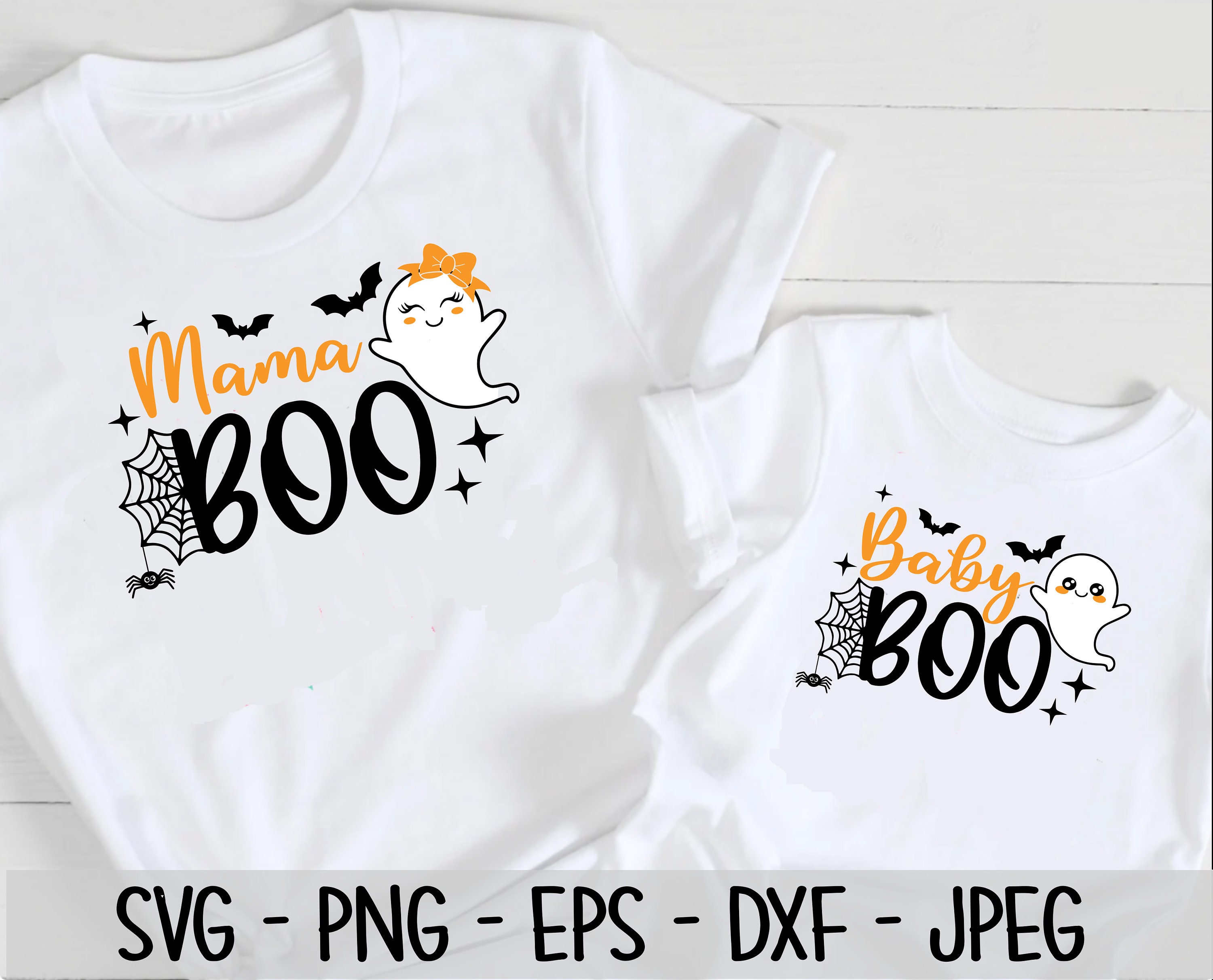 Mama Boo Svg Halloween Svg Boo Bundle Svg Baby Boo Svg - Etsy