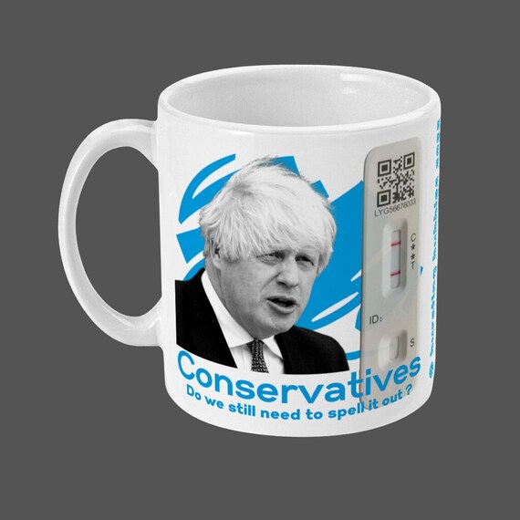 Boris LFT positive mug Home & Living Kitchen & Dining Drink & Barware ...