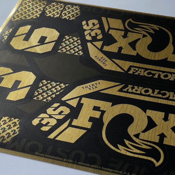 Silver Fox Decal - Etsy