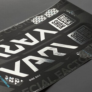 Rock Shox YARI Decal Sticker FREE Damper Stickers Ultimate - Etsy