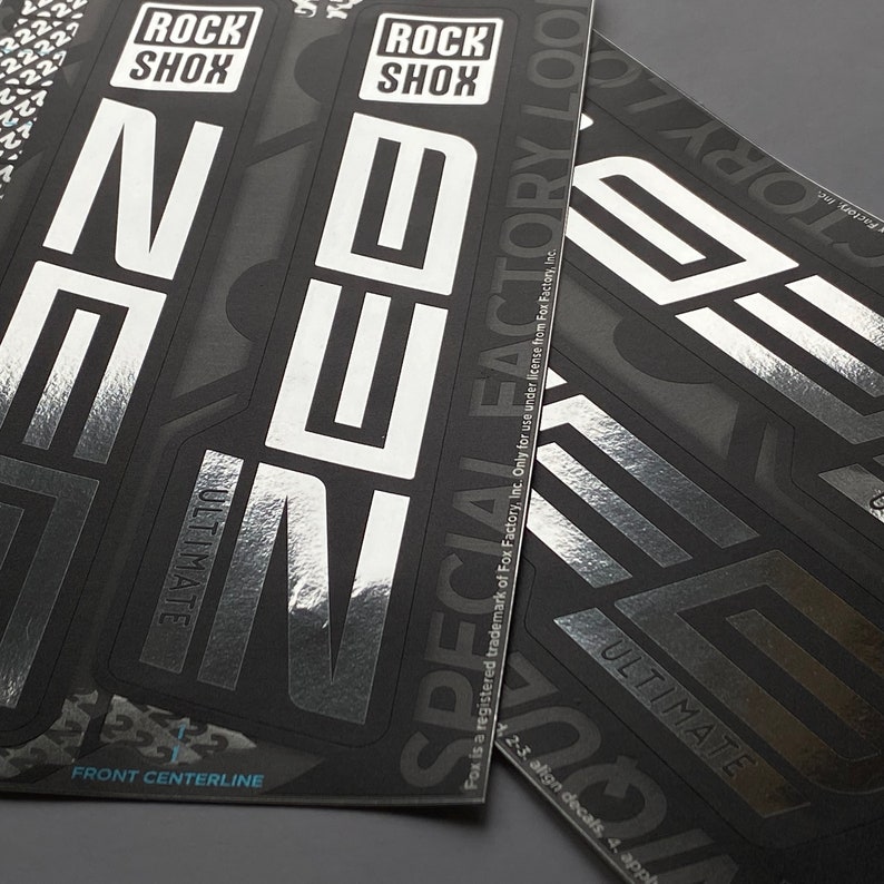Rockshox ZEB Decal Sticker Ultimate 2020-2022 Silver - Etsy Rockshox ZEB Decal Sticker Ultimate 2020-2022 Silver - Etsy
