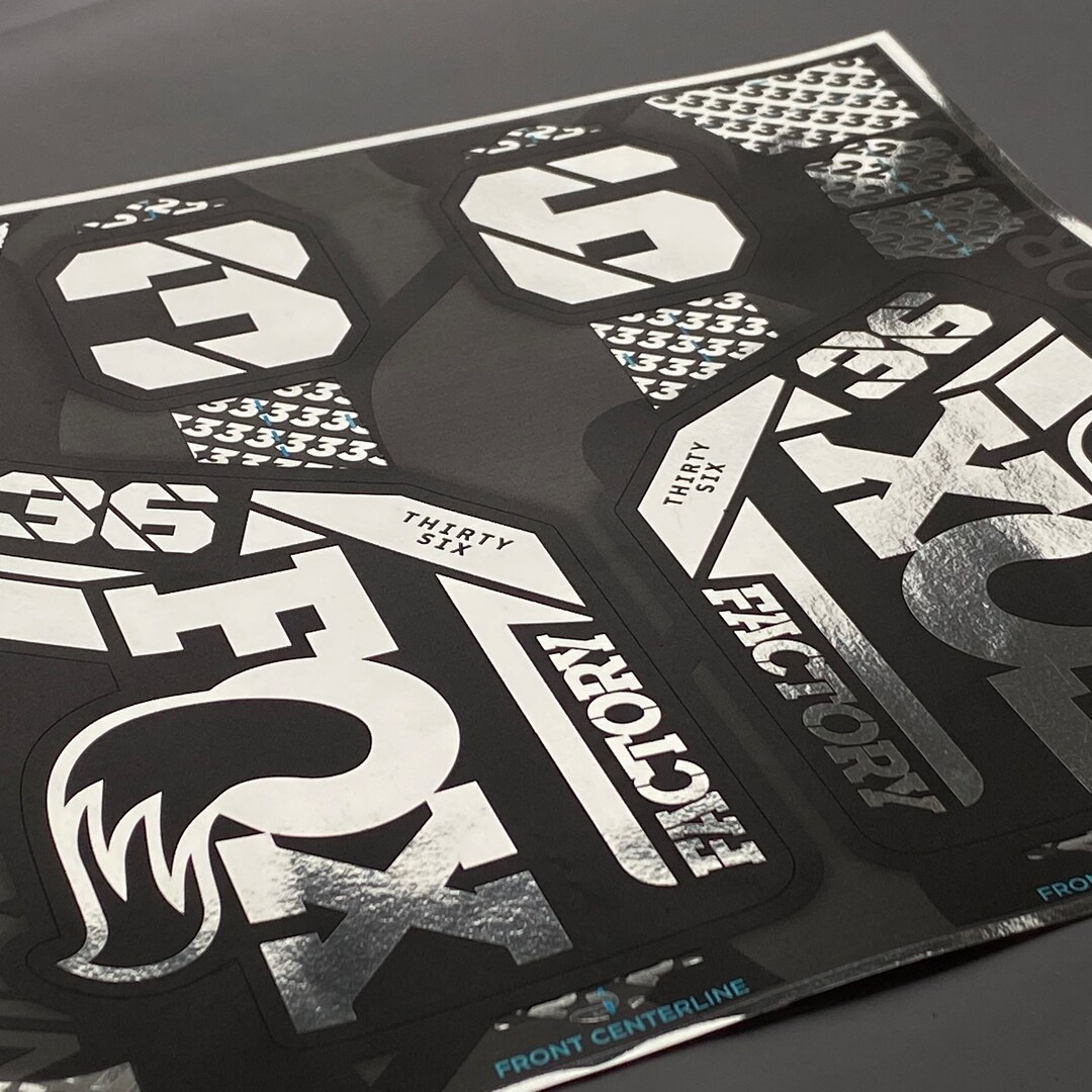 Fox 36 Decal Sticker FREE Damper Stickers 2023 Factory - Etsy