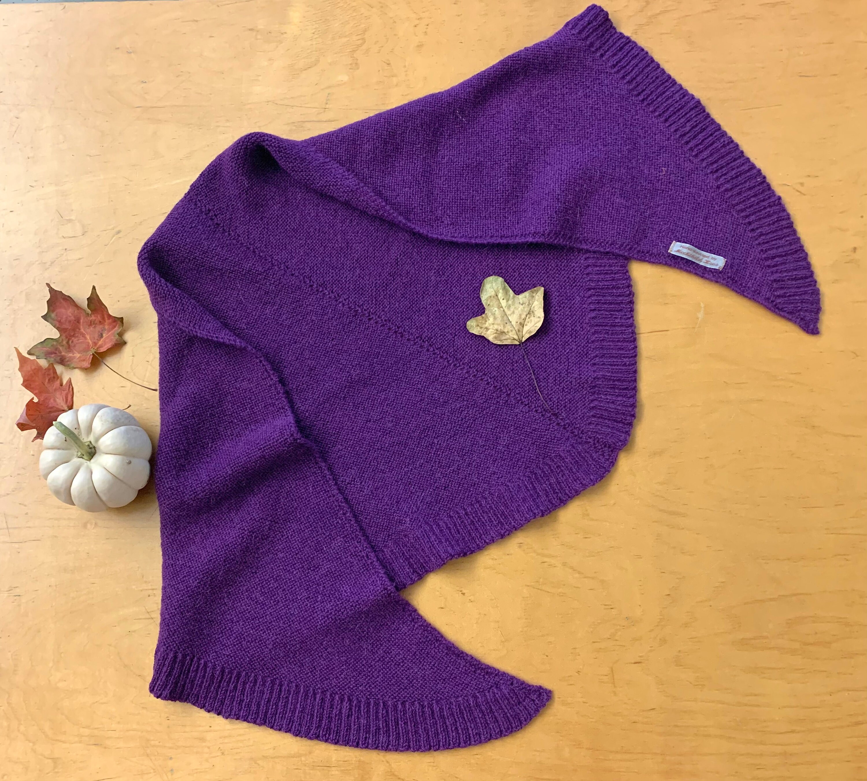 Hand Knitted Shawl; Prayer Shawl; Pure Alpaca; Cozy Joy in Dreamy Deep ...